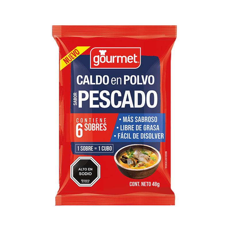 Caldo en Polvo de Pescado | Gourmet - Gourmet